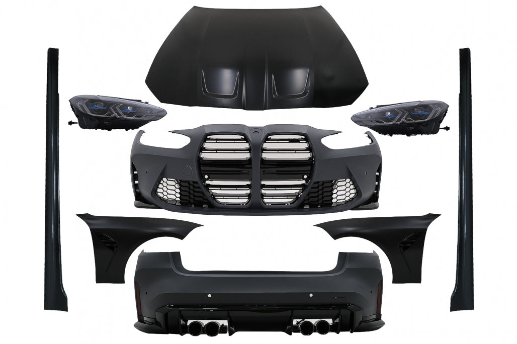 Wide Body Kit за BMW 3 Series G20 Sedan (2018-2022) Конверсия към